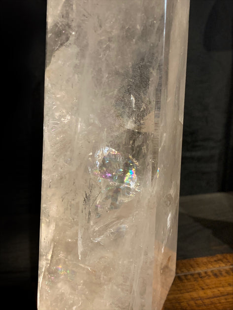 Large Crystal Point - Floating Lotus